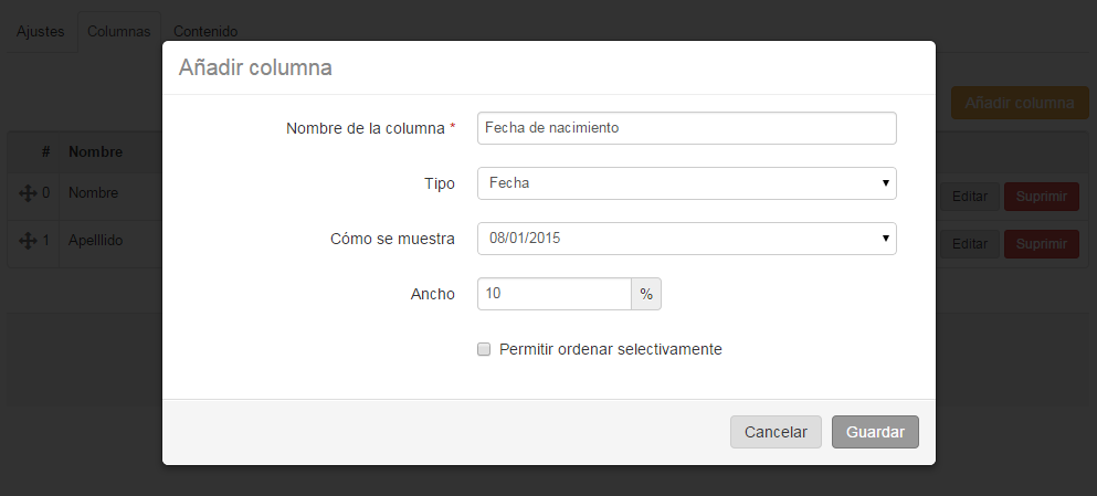 Cómo crear una tabla en una página fácilmente